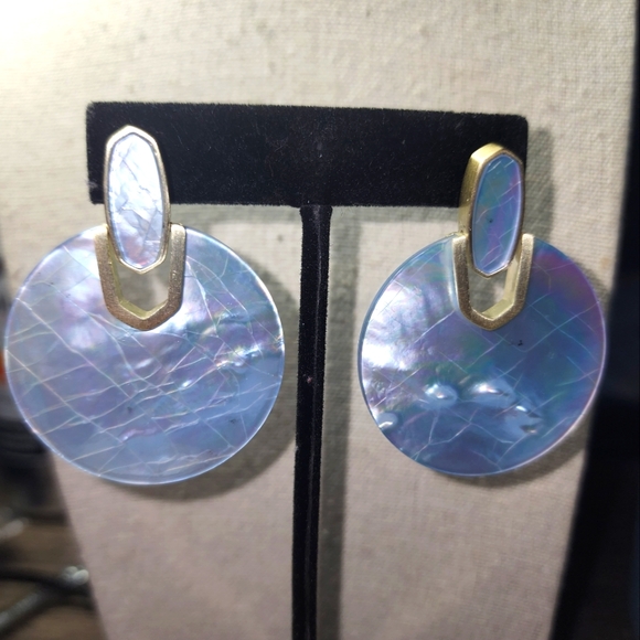 Jewelry | Kendra Scott Mother Of Pearl Earrings For Pierced Ears | Poshmark